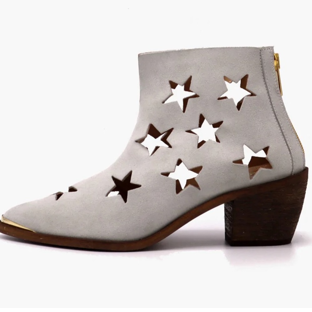 Rare Pallas Star Leather Boots - Gem